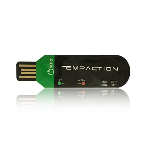 Cold Chain Usage Single Use USB Temperature Data Logger Single Use Temperature Data Logger And