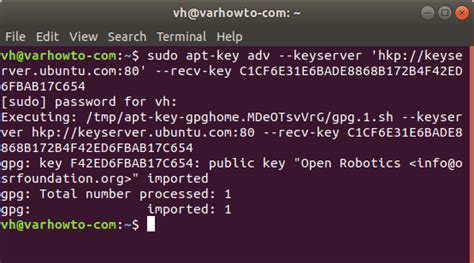 How To Install Ros Melodic On Ubuntu 1804 Varhowto