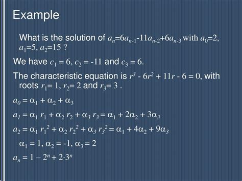 Ppt Recurrence Relation Powerpoint Presentation Free Download Id 746985