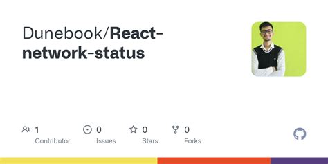 Github Dunebookreact Network Status