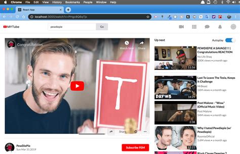 GitHub Marvtron Youtube React A Youtube Clone Built In React Redux Redux Saga