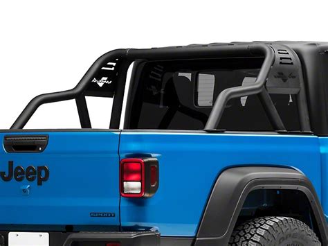 Vanguard Off Road Jeep Gladiator Bravo Roll Bar Black Vgrb 2202bk 20