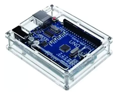 Compatível Arduino Uno Atmega p R Cabo Usb Case MercadoLivre