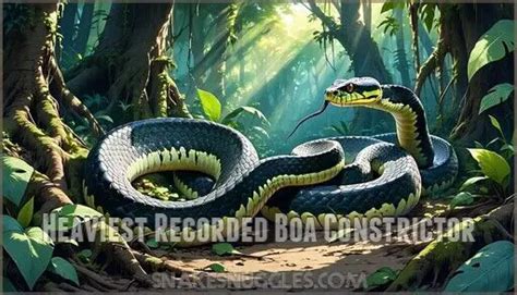 Boa Constrictor Weigh Complete Size And Weight Guide 2025 Facts