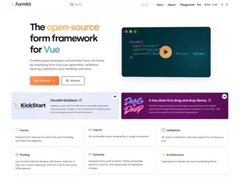 Formkit By Formkit A Vite Template Built At Lightspeed