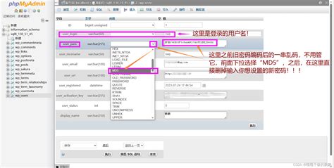 【wordpress】后台登录密码忘记后如何有效修改 宝塔wordpress改密码 csdn博客