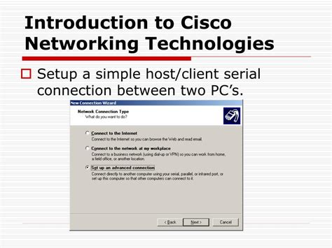 PPT INTRO 1 Introduction To Cisco Networking Technologies Assembled By David Roberts