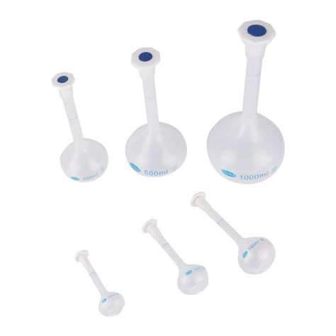 Plastic Vase Shape Measuring Flask With Stopper Pr Grandado