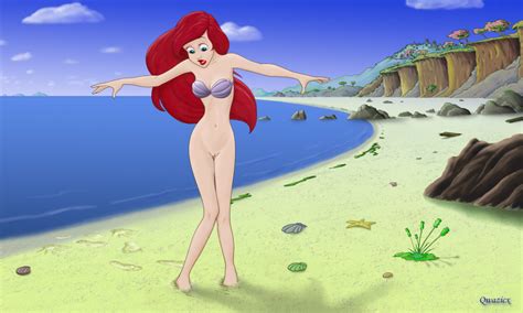rule 34 ariel beach hairless pussy pussy the little mermaid virgin