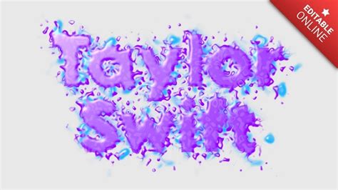 Taylor Swift Text Effect Generator
