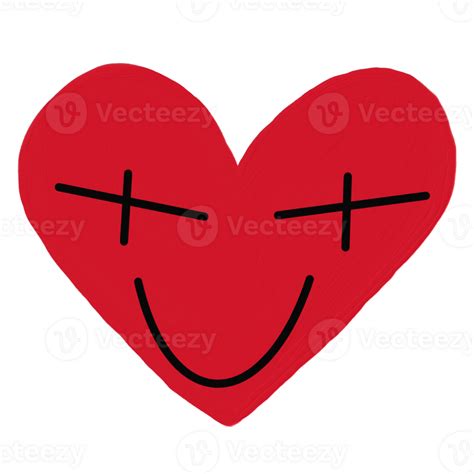 Cut Heart Emotion 24501633 Png