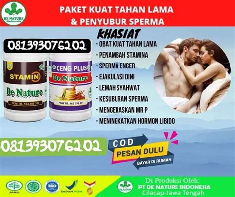 Jual Obat Kuat Tanpa Efek Samping Dan Ampuh Bisa Pesan COD - Obat Pengental Sperma Encer Di ...