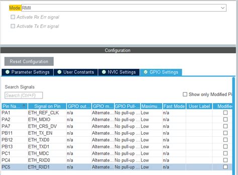 Lan8742 And Usb Virtual Com Port Won T Coexist Stmicroelectronics