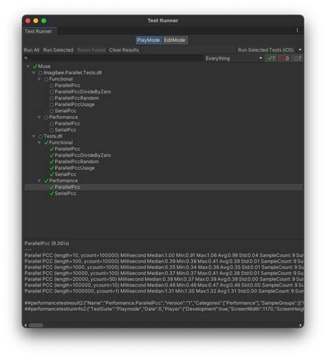 Testrunner Tests From A Package Dont Run On Ios Device Unity Engine Unity Discussions