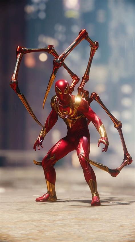 Metal Suit Spiderman