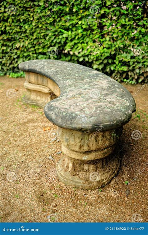 Old Stone Bench Stock Image Image Of Concept Bench 21154923