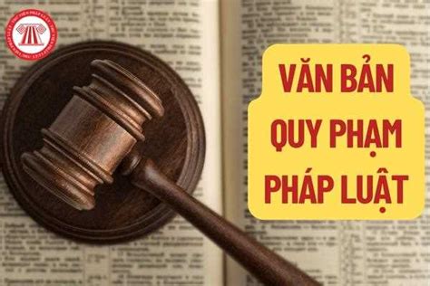 Văn Bản Quy Phạm Pháp Luật Có Bao Gồm Quy Chế Làm Việc Của Ủy Ban Nhân