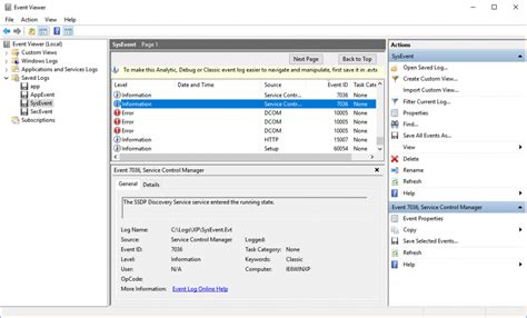 Windows Event Viewer Cannot Read Classic Event Logs Anymore Event Log