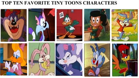 Top 10 Tiny Toons Adventures Characters By Eddsworldfangirl97 On Deviantart