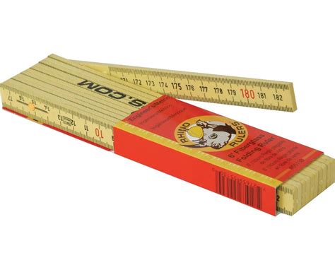 Rhino Waterproof Fiberglass Folding Ruler — Tiger Supplies