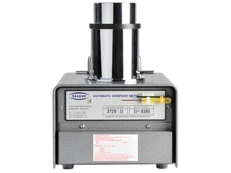 Portable Hygrometer For Trace Moisture Measurement