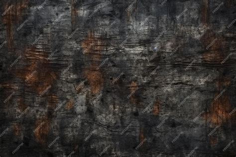 Rusty Metal Texture Background Dark Rusty Metal Background Rusty Metal Background Premium Ai
