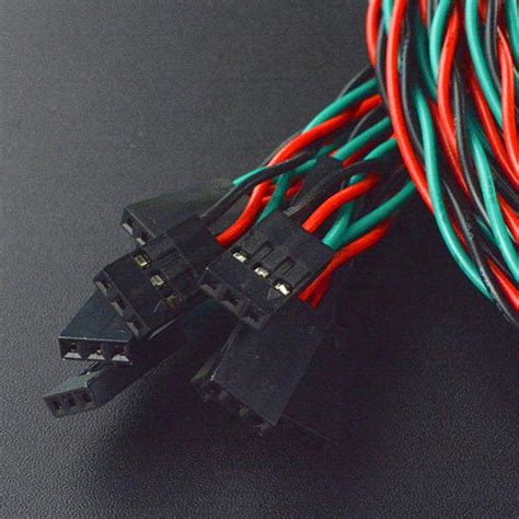 gravity digital sensor cable for arduino 50cm 10 pack the pi hut