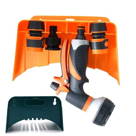 Pvc Hose Hanger Pipes Reel Holder Wall Easy Mounted Fence Tap Garden Watering Irrigation