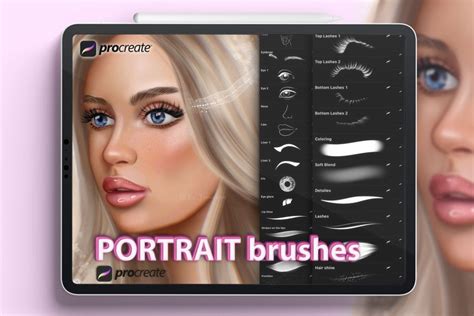 Procreate Portrait Brushes 2662065