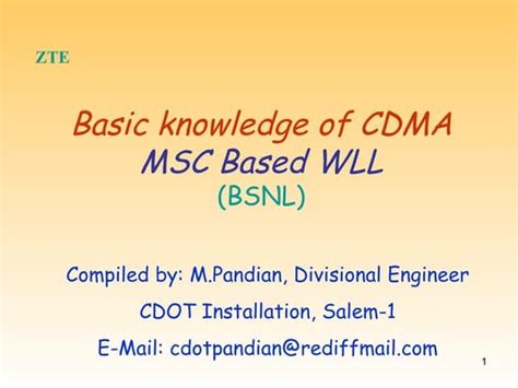 Tdma Time Division Multiple Access Ppt