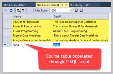 Adding A Primary Key To A Prepopulated Table Using A SSIS Package
