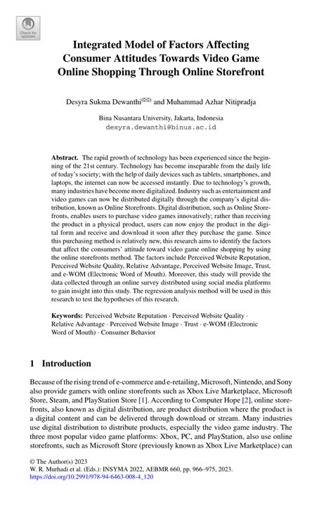 Pdf Integrated Model Of Factors Affecting Consumer Attitudes Towards