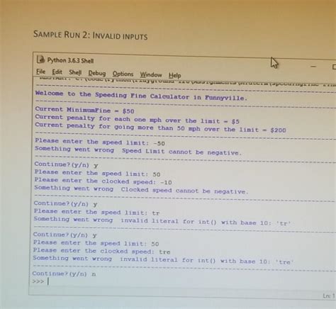 Solved Speeding Fine Calculator In This Assignment You Will Chegg