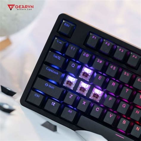 Bàn phím Durgod Cavalry 87 Black Kailh Turbo Red Switch – GEARVN.COM