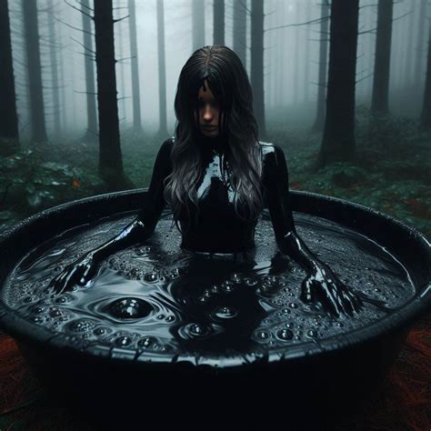 Liquid Latex Rubber Bath In The Woods 4 By Alleycatadd On Deviantart
