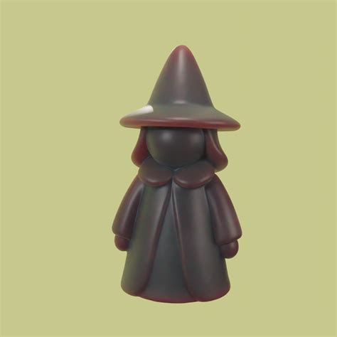 Bruja Chibi Chibi Witch Stl 3d Model By Stlvertext