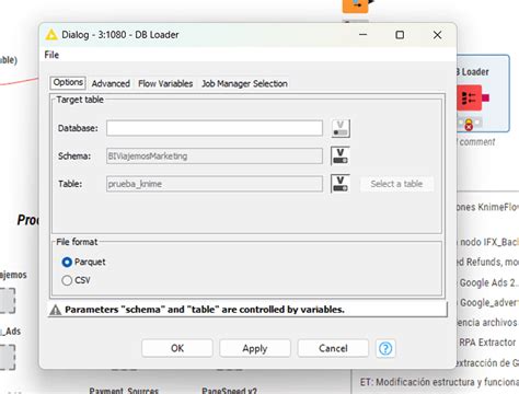 Bug In Db Loader Node Parquet To Bigquery No Filesystem For Scheme File Since V544