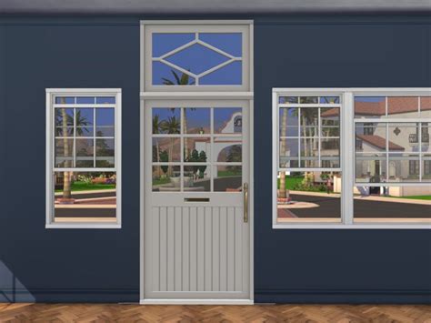 Meadow Windows And Doors Mincsims Sims House Sims 4 Windows Sims