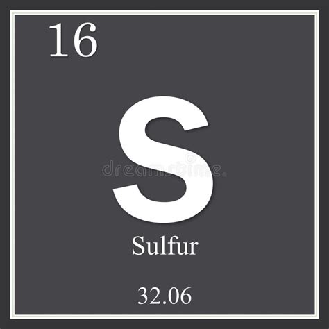 Sulfur Element Periodic Table Story Of The Element Sulfur Atomic