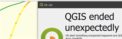 Qgis Crashs When I Try To Cut A Line · Issue 51815 · Qgisqgis · Github
