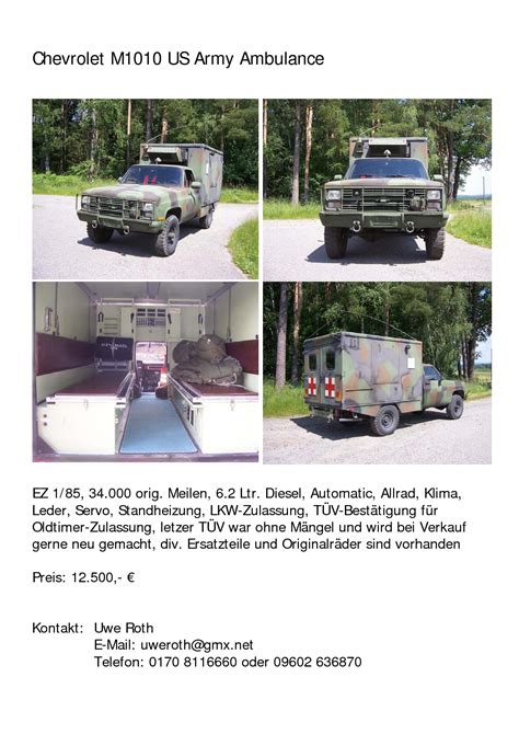 Chevrolet M1010 Cucv Picture 5 Reviews News Specs Buy Car