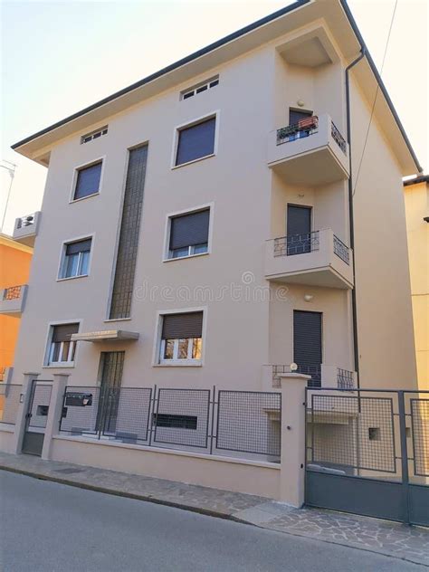 Italian Rationalism 1930s Residential Building With Clean Lines And