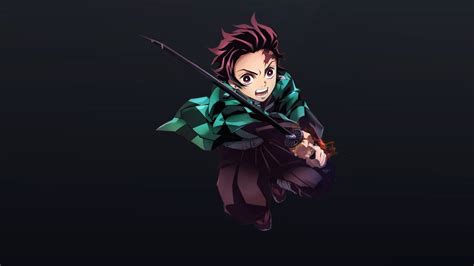 Demon Slayer Minimal Wallpapers Wallpaper Cave