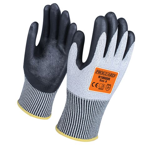 Razor X5 Cut Resistant Breathable Nitrile Coated Glove Hand