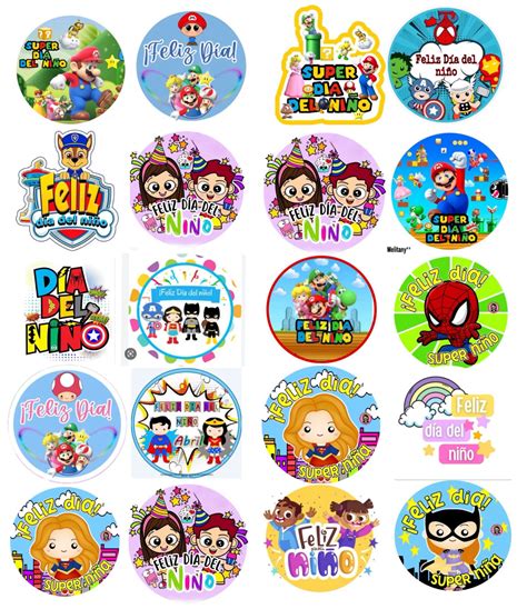 Stickers Circulares Para Imprimir