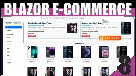 Part8️⃣ Net 8 Blazor Wasm Ecommerce With Api Adding Access Token