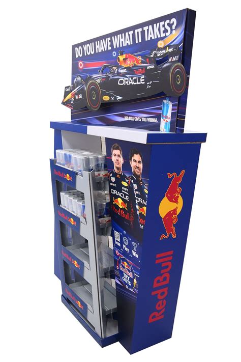 Redbull2023307177duketan Red Bull Vending Machine Display Red