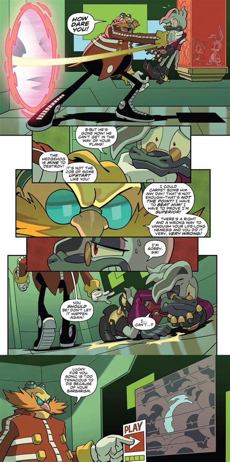 Why Eggman Doesnt Just Bomb Sonic In His Sleep Idws Sonic The