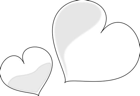 Heart Clipart Black And White Images Free Download Heart Black And