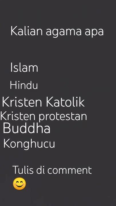 Tulis Di Comment Ya Guys Youtube